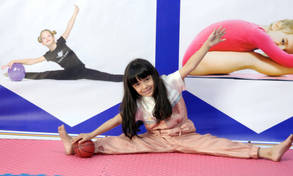 Gymnastics for Kids Learn One Side Split Step | Fit Box Center Sharjah