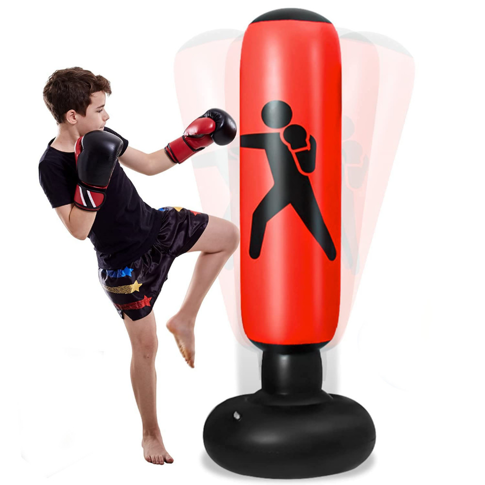 Punching Bag for Kids and Adults in Kickboxing | Fit Box Center Sharjah