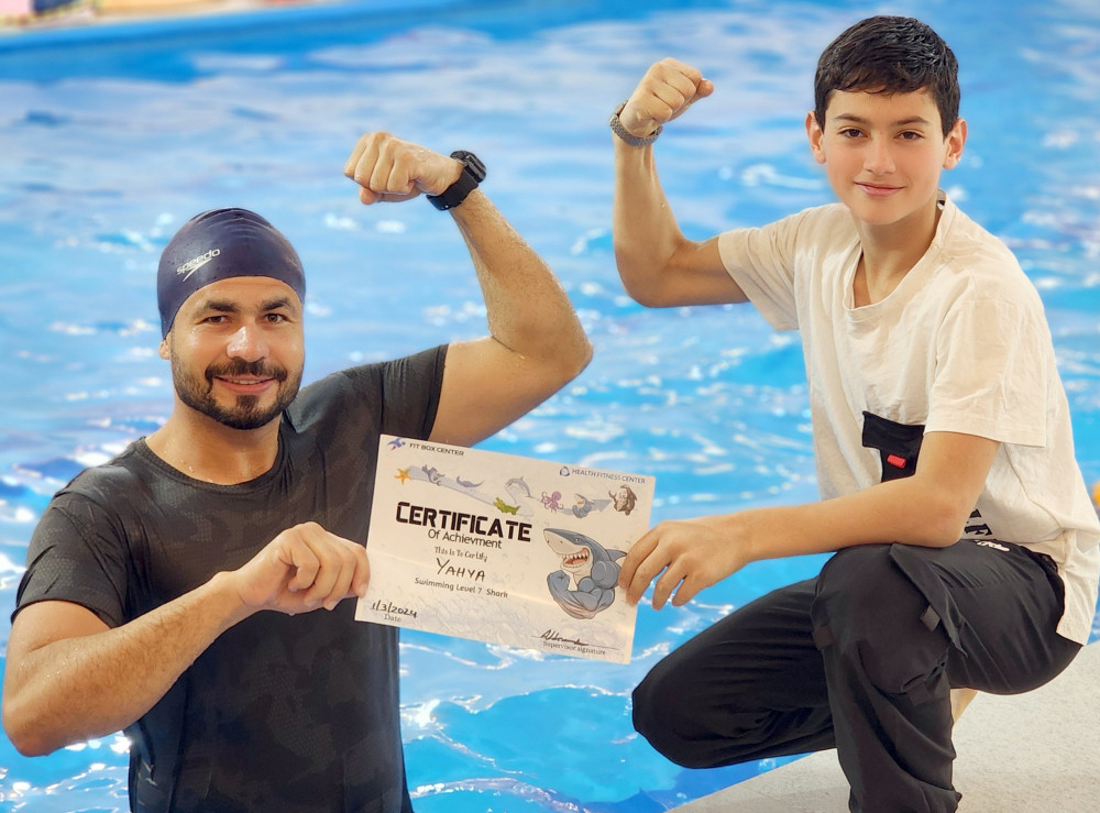 Swimming Achievement Level Seven Certificate A Mark of Excellence | Fit ...