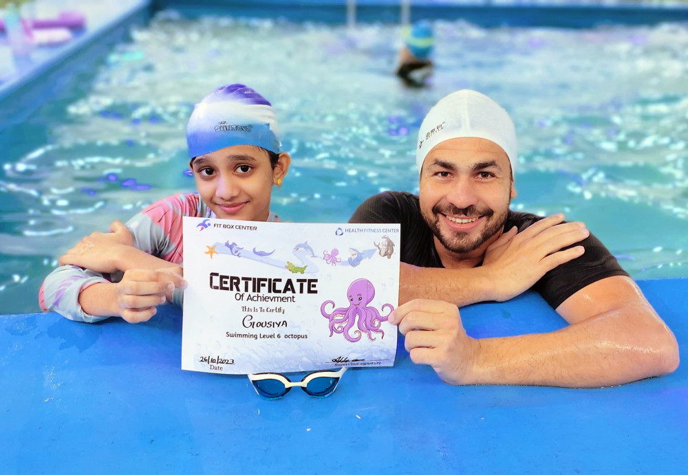 Swimming Level Six Octopus Certificate Mastering Aquatic Proficiency ...