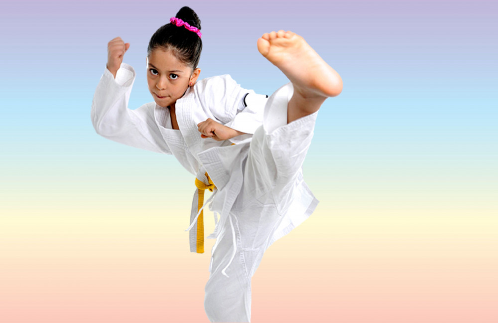 Karate for kids learn the front kick | Fit Box Center Sharjah