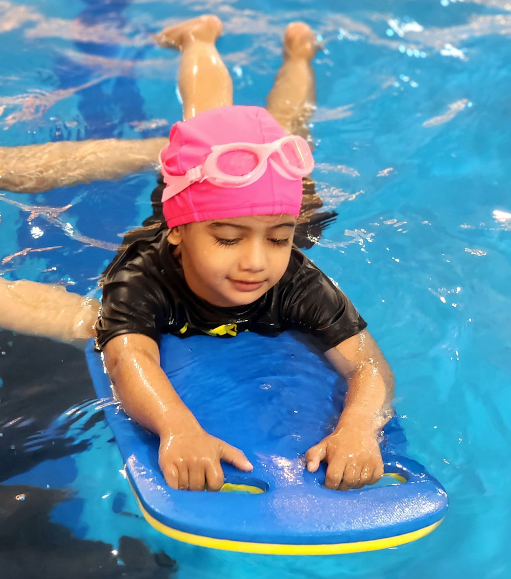 Swimming helps in developing strength, coordination, and muscle tone in ...